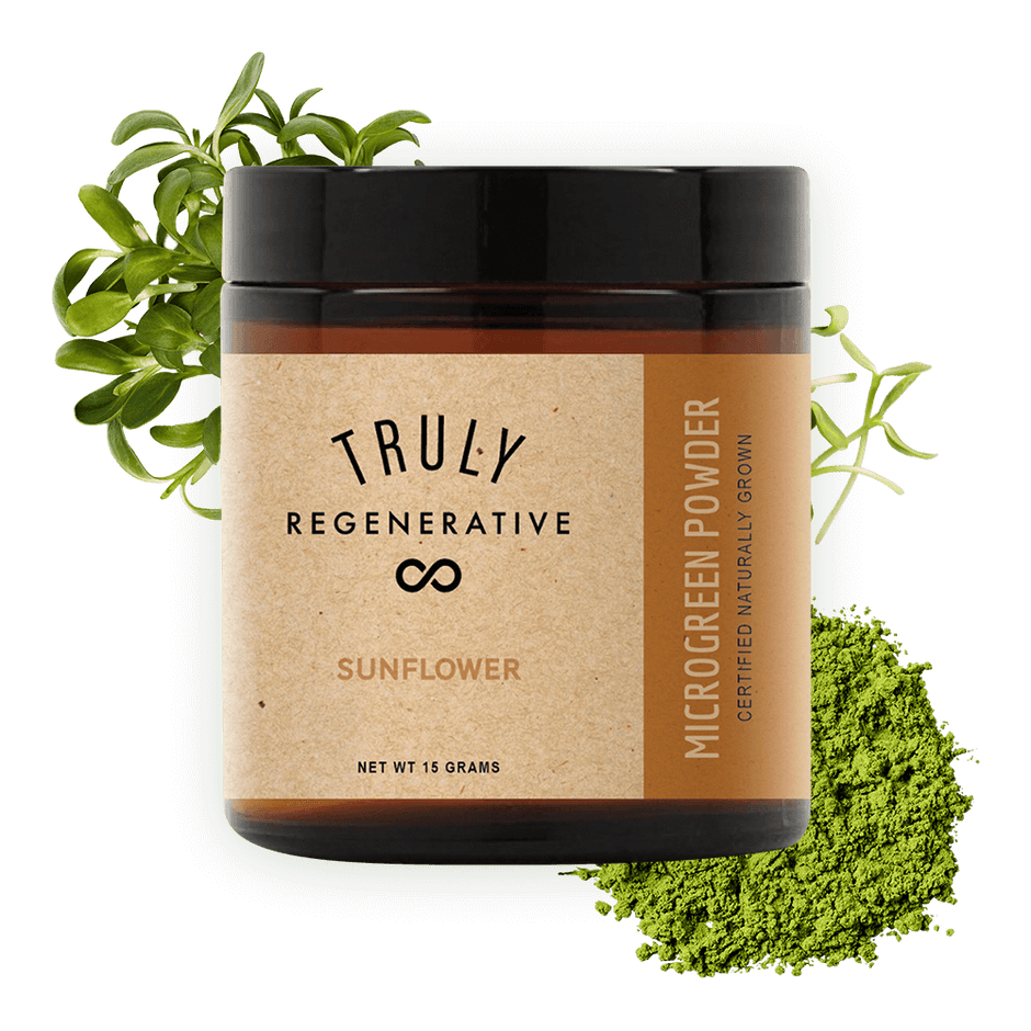 Organic Freeze-Dried Microgreen Powder