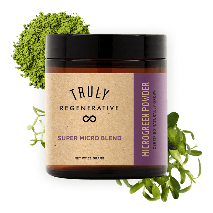 Organic Freeze-Dried Microgreen Powder